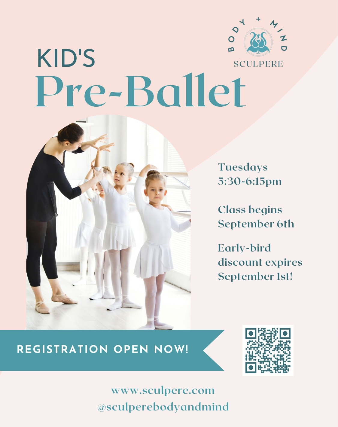 Pre-Ballet Classes at Sculpere - NLBID | Northern Liberties Business ...