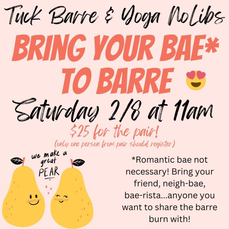 Bring your Bae* to Barre! - NLBID | Northern Liberties Business ...