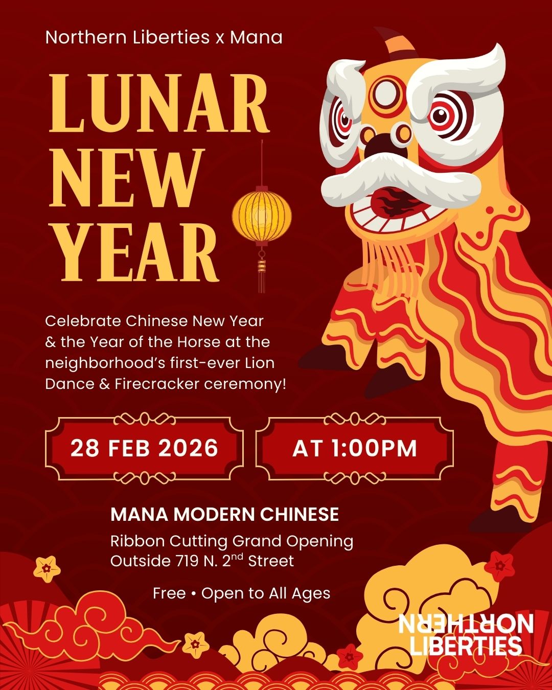 Northern Liberties Lunar New Year Celebration & Lion Dance - NLBID ...